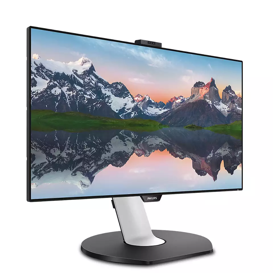Philips 32″ 329P9H Multimediale, IPS, 4K (3840×2160), Docking Station USB-C, Webcam+Microfono ...