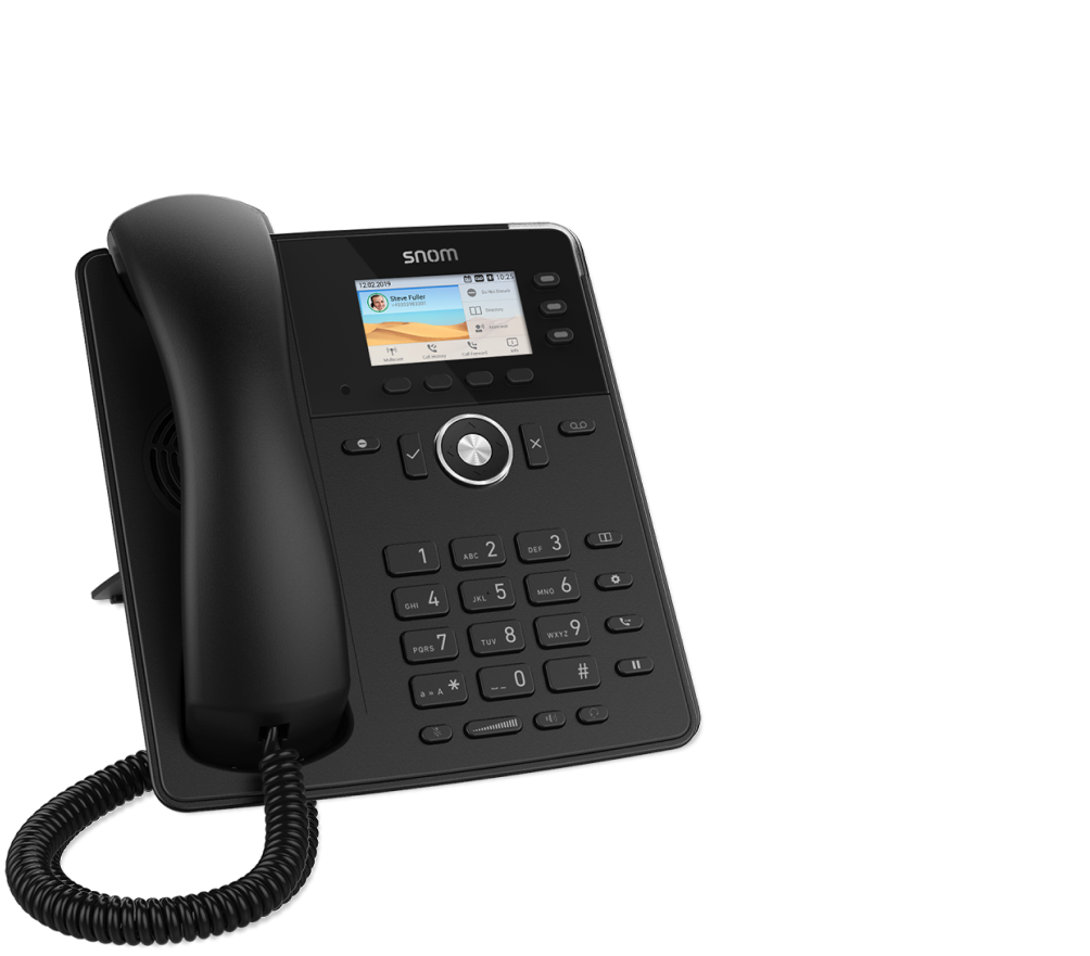 Snom D717 IP Desk Phone Black | microsistemi informatica